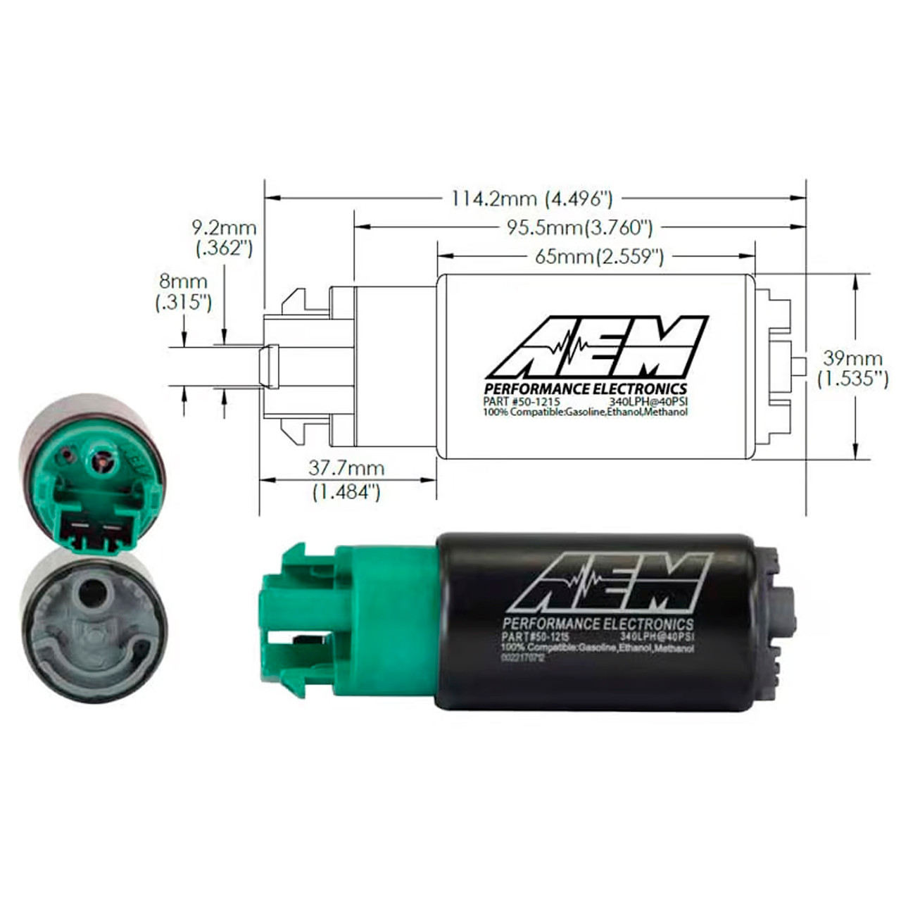 09-15 AEM 340LPH CTS-V Fuel Pump (priced as pair)