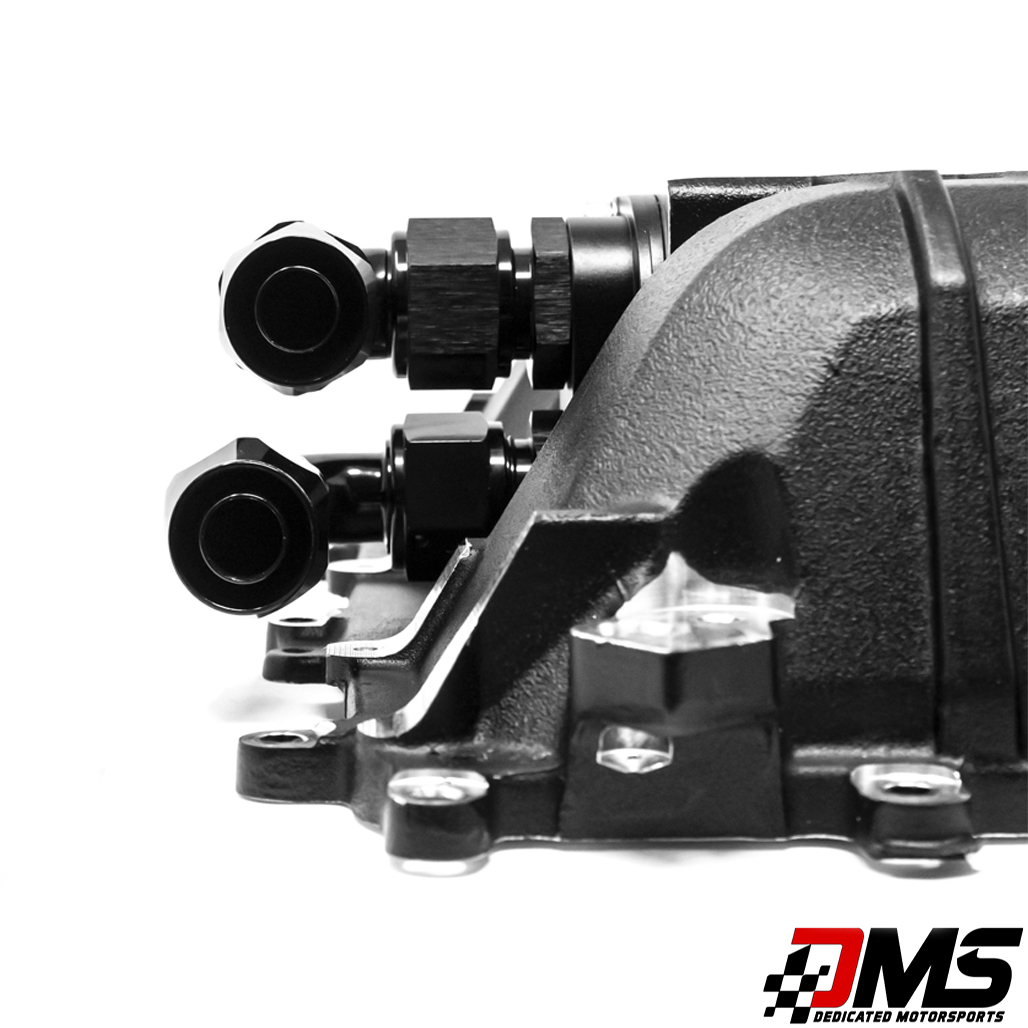 -12an Low Profile 90-degree Swivel Hose End (Black)