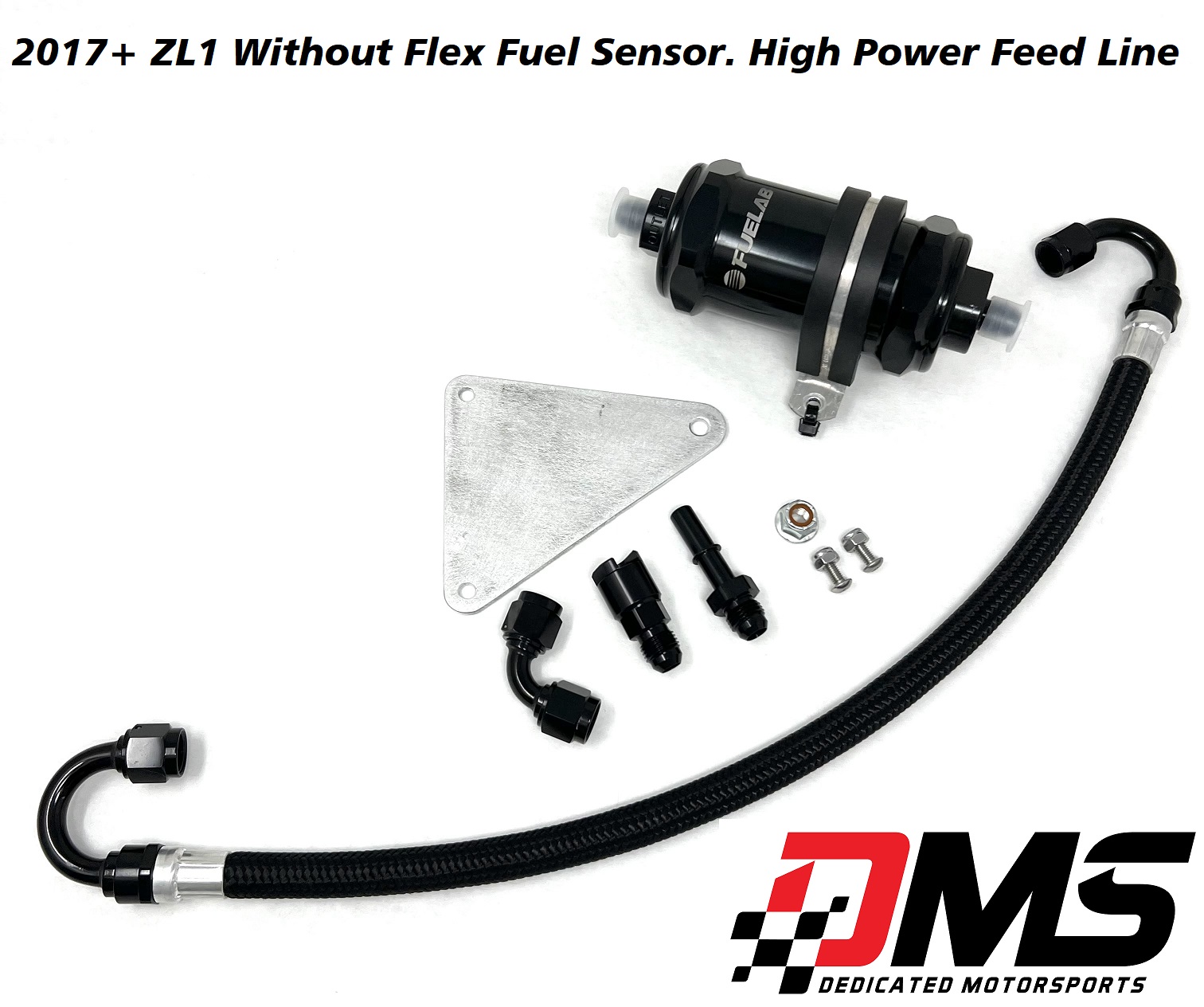 Camaro ZL1 6 Micron Fuel Filter kit with high power feed line