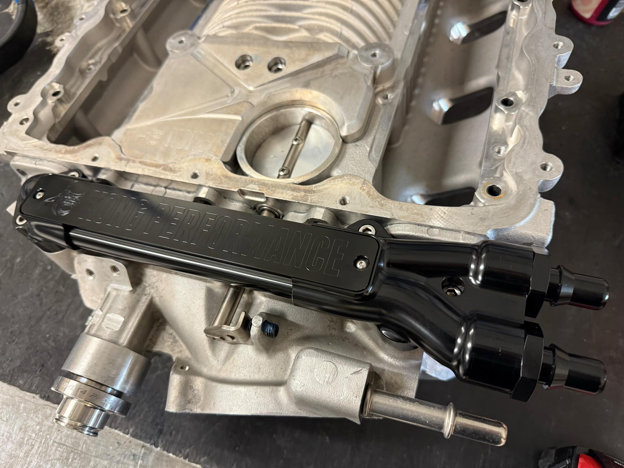 Kong Performance High Flow Coolant manifold for the LT4 supercharger