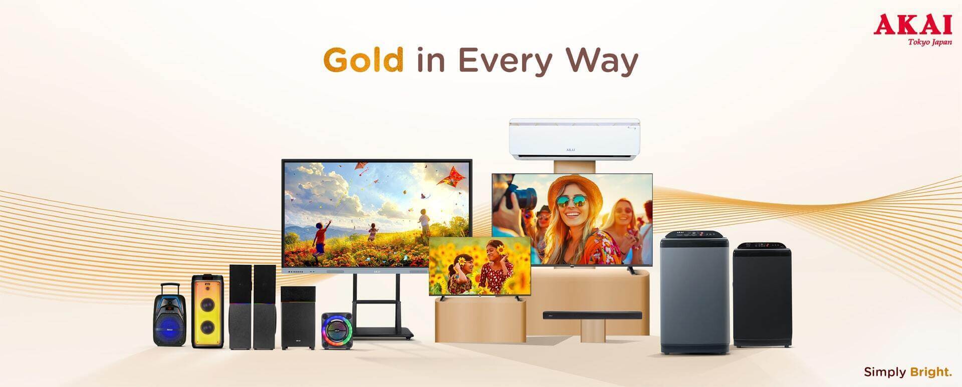 AKAI India - Smart TV, Audio System, AC, Washing Machine