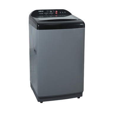 Fully Automatic Top Load Washing Machine 8 kg Dark Grey | AKAI India