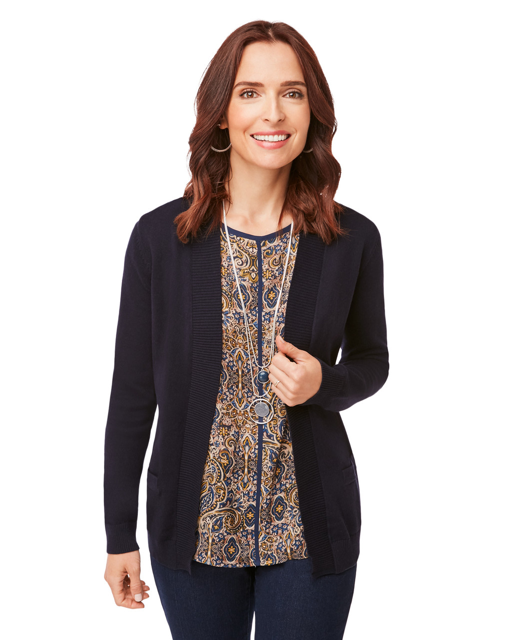 Women's Long Cardigan With Pockets | Northern Reflections