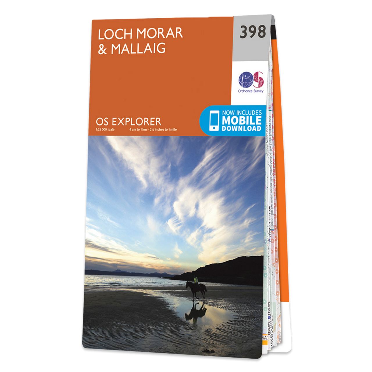 OS Map of Loch Morar & Mallaig - Hillgear