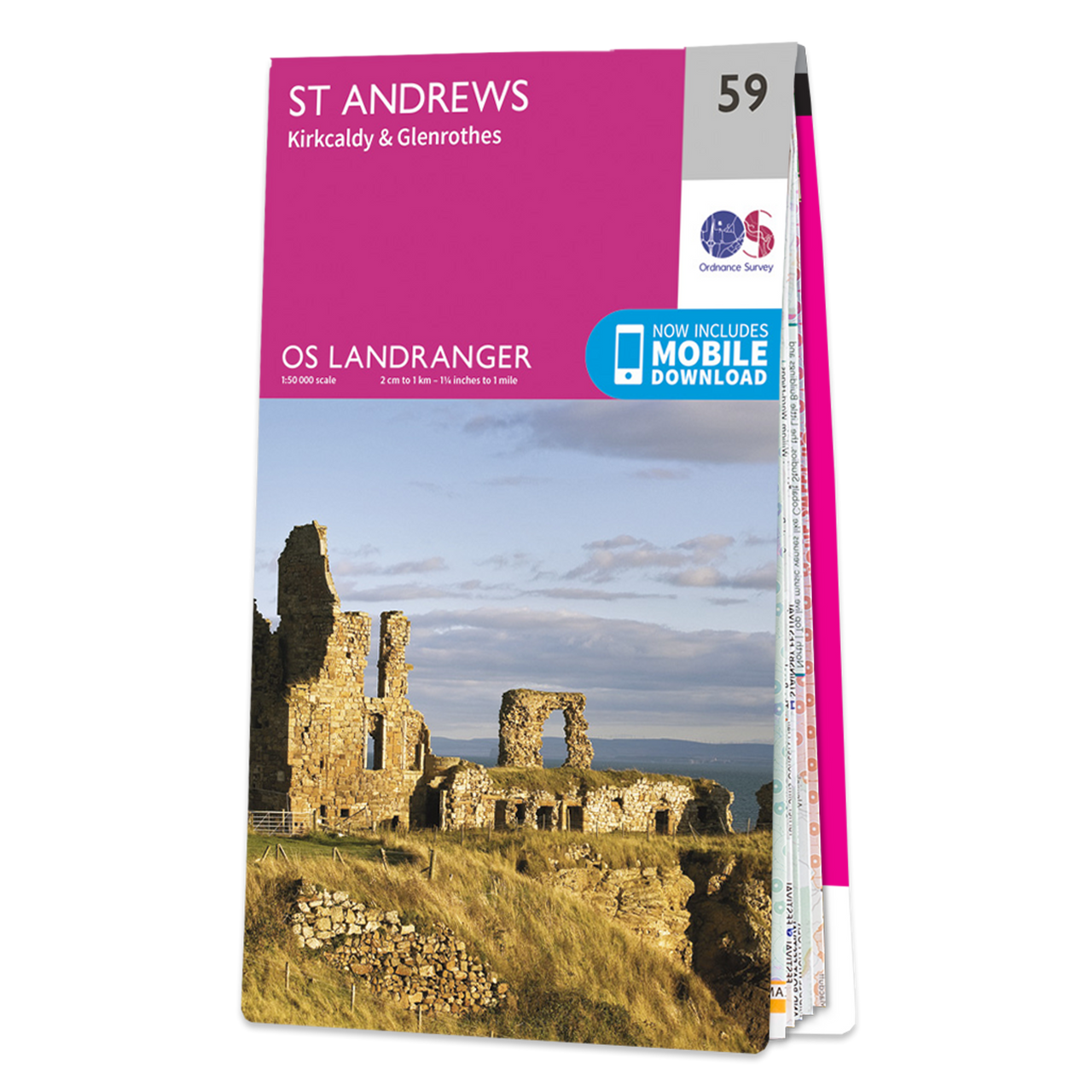 OS Map of St Andrews - Hillgear