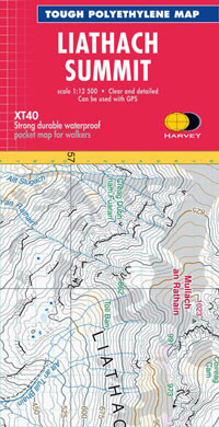 Liathach Summit Map - Hillgear