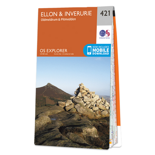 OS Map of Ellon & Inverurie - Hillgear