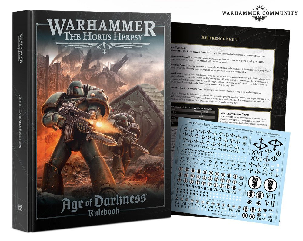 Warhammer 30K/40K The Horus Heresy The Age of Darkness Box Set