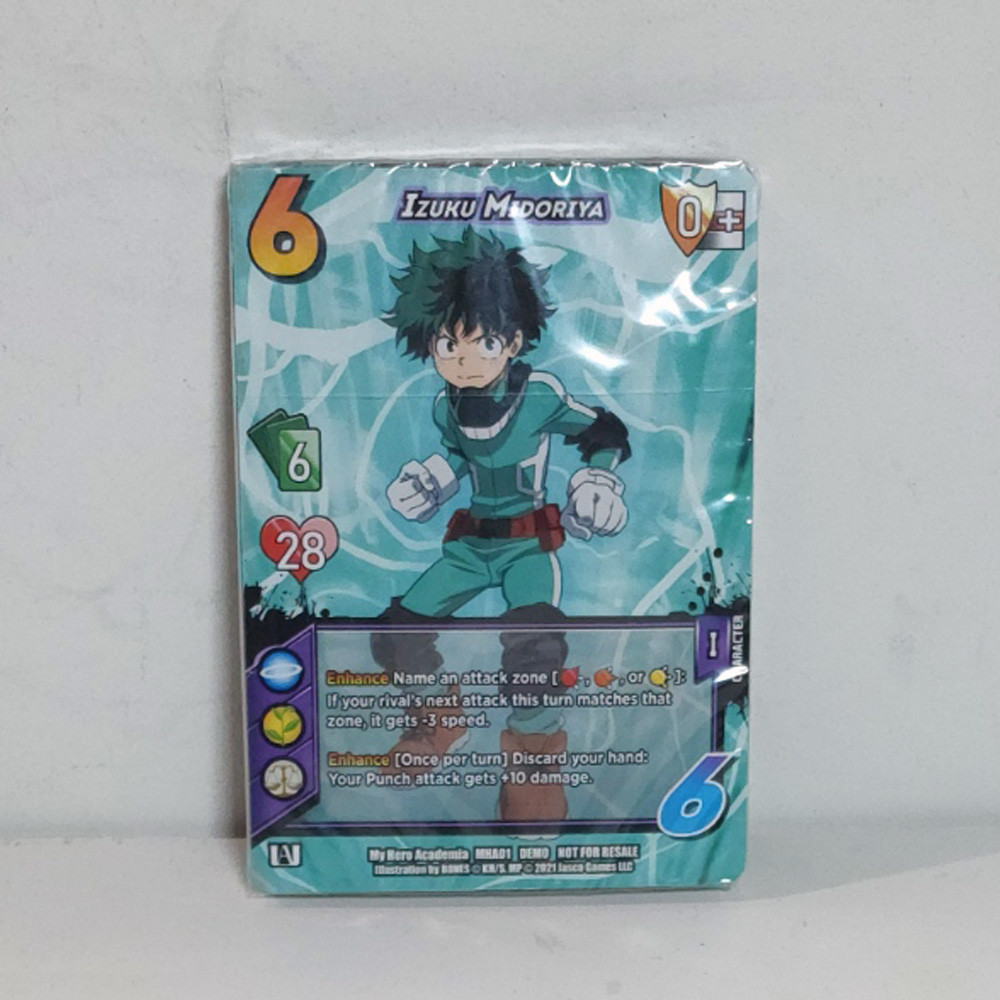 My Hero Academia UniVersus Crimson Rampage CCG Starter Deck