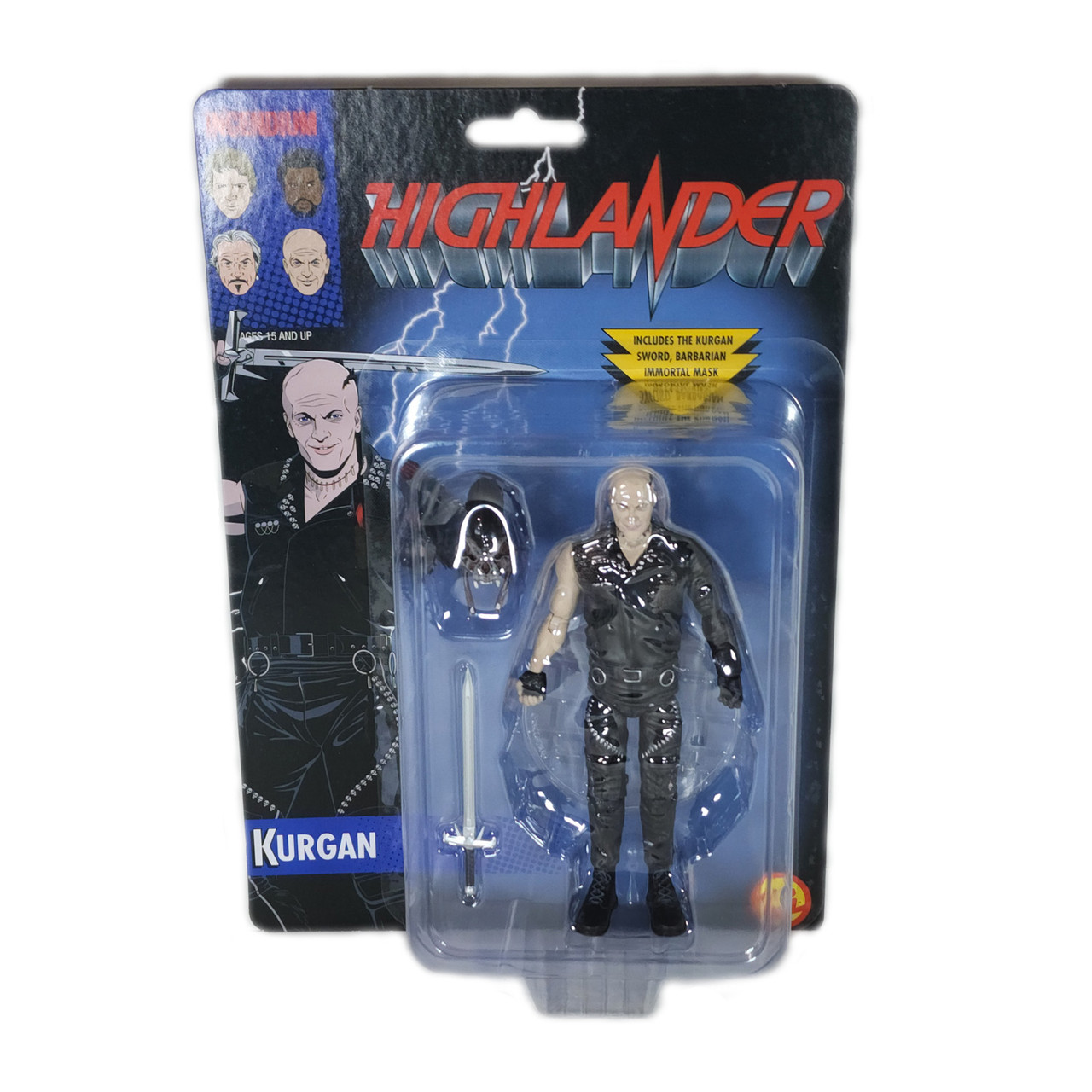 FigBiz Highlander Connor MacLeod & Kurgan Action Figure Bundle HLC0012