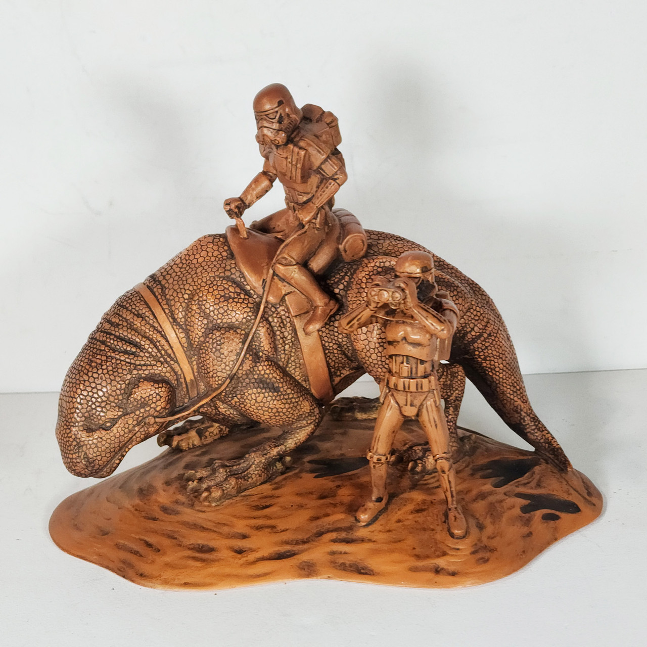 Star Wars Sandtrooper on Dewback Statuette