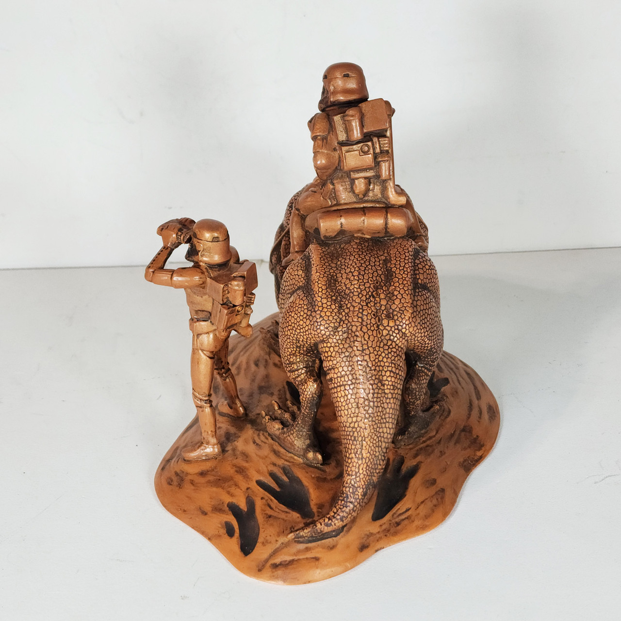 Star Wars Sandtrooper on Dewback Statuette
