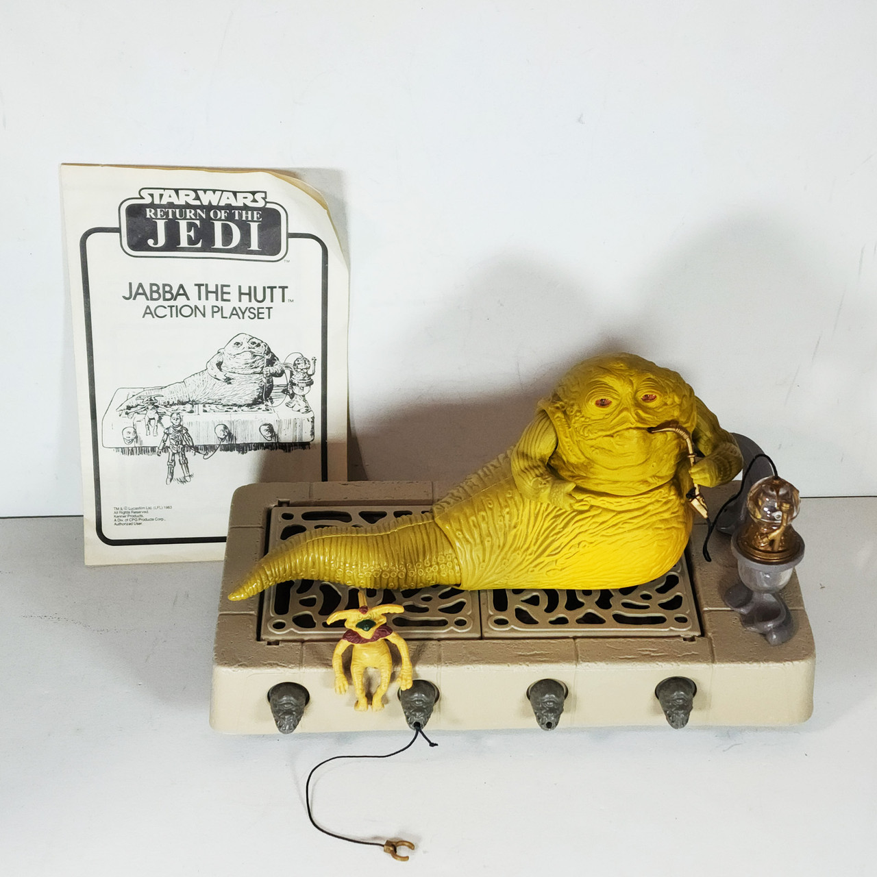 Vintage 1983 Kenner Star Wars Return of the Jedi Jabba the Hut Playset