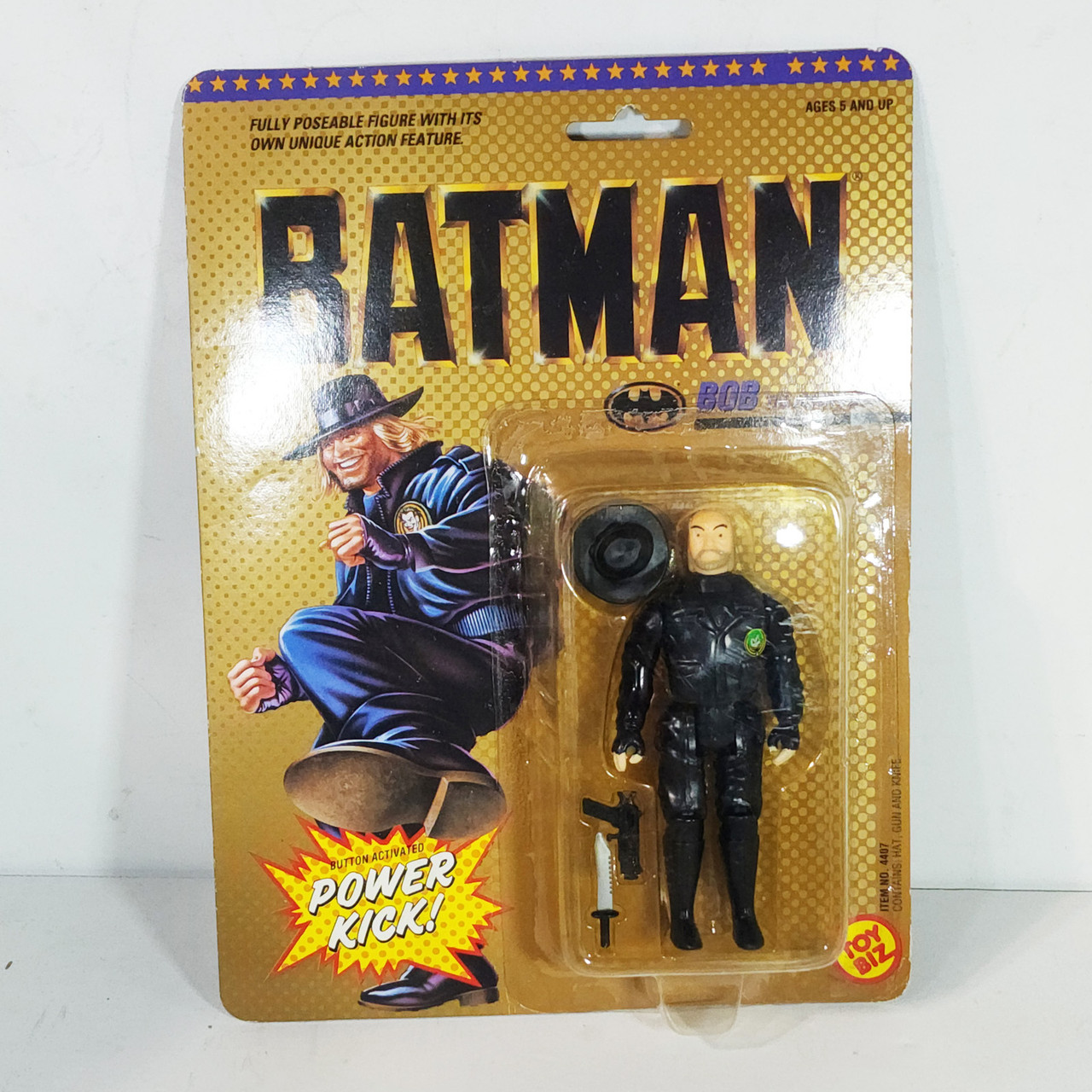 Vintage 1989 Toy Biz Batman Movie Bob Action Figure