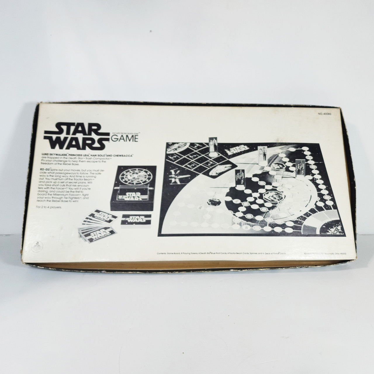Vintage 1977 Kenner Star Wars Escape From Death Star Game 40080