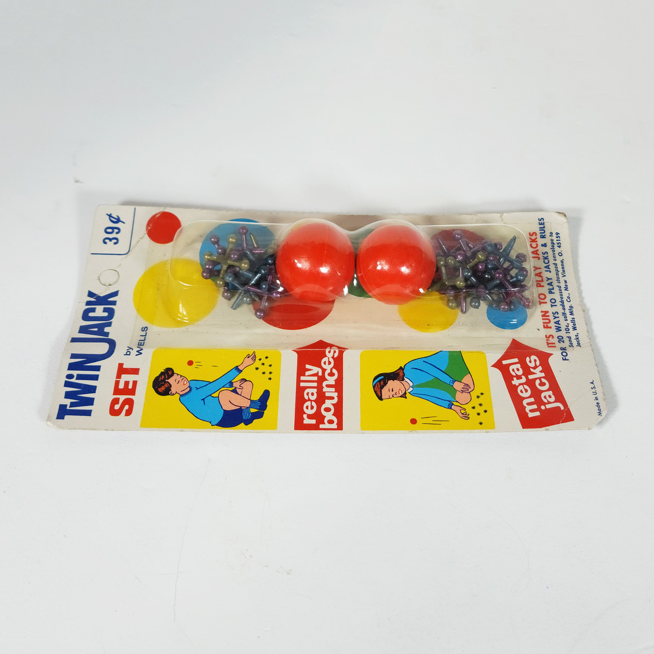 Vintage 1960s Twin Jack Set by Wells Mfg Co Ohio