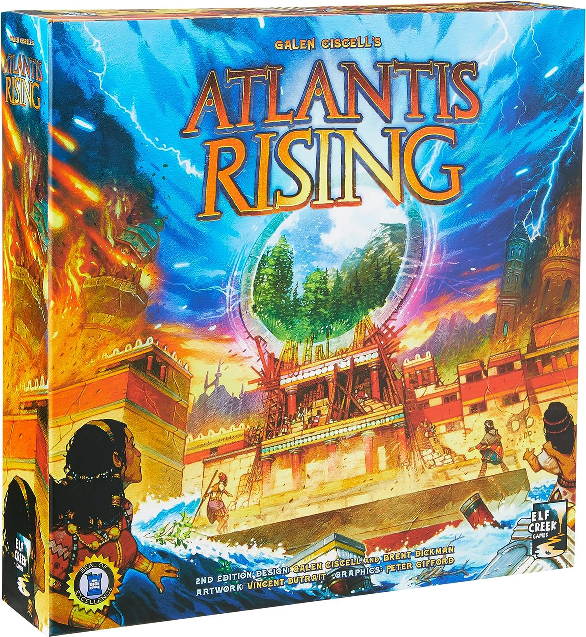 Atlantis Rising Board Game Elf Creek Games ECG007