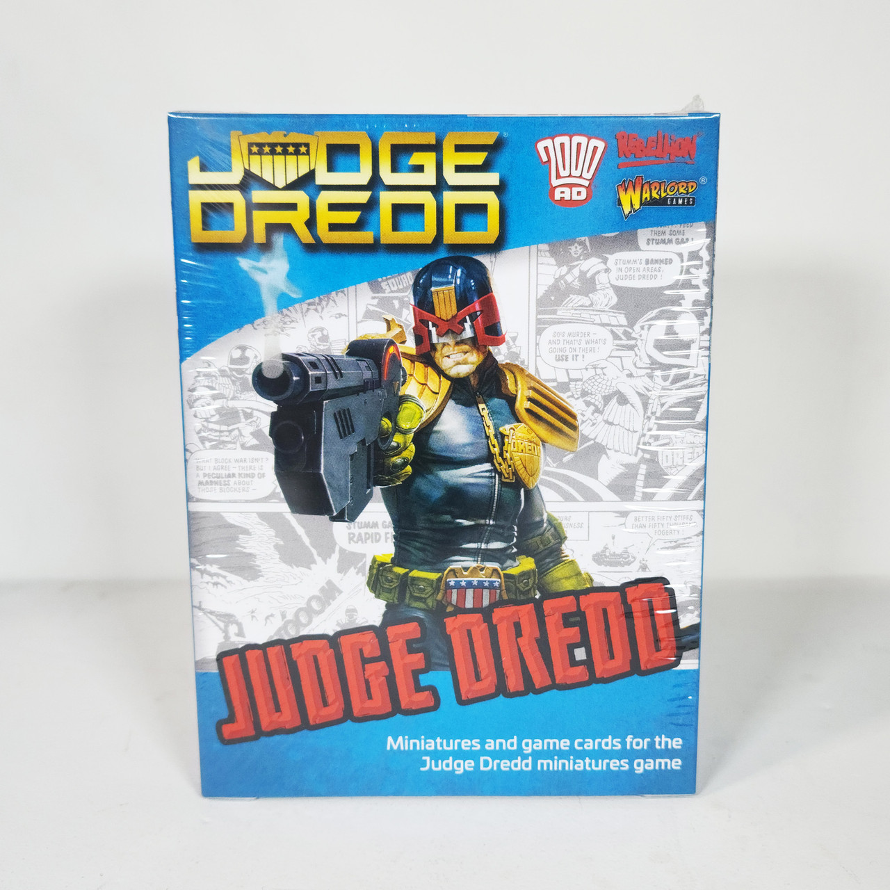 Warlord Games 2000 AD Judge Dredd Miniatures Game Judge Dredd Miniature ...