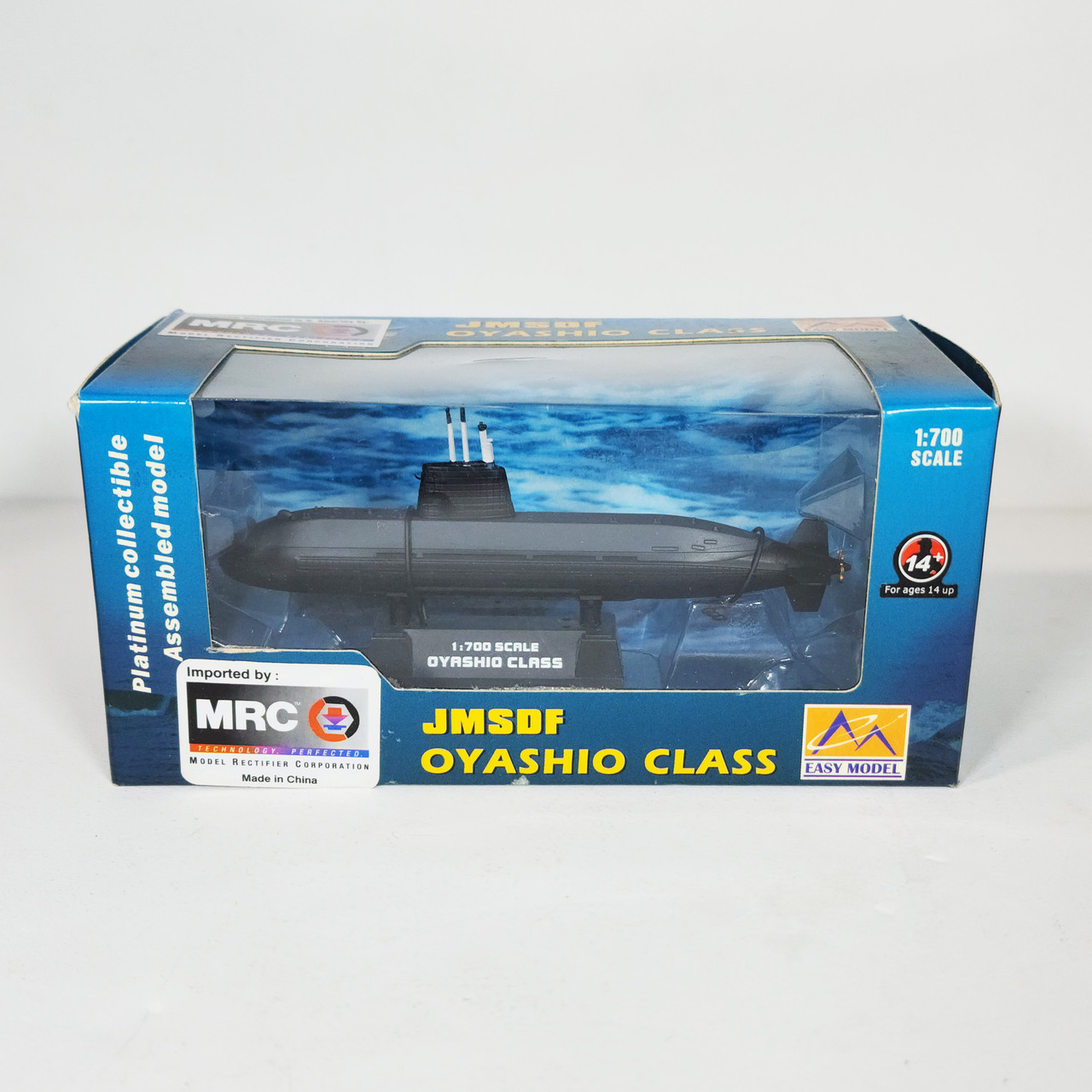 Easy Model JDSDF Oyashio Class Submarine 1:700 Scale Plastic Display ...