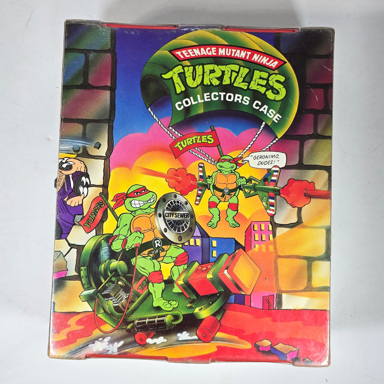 Vintage 1988 TMNT 12 Figure Collectors Case Tara Toy Corp 20400