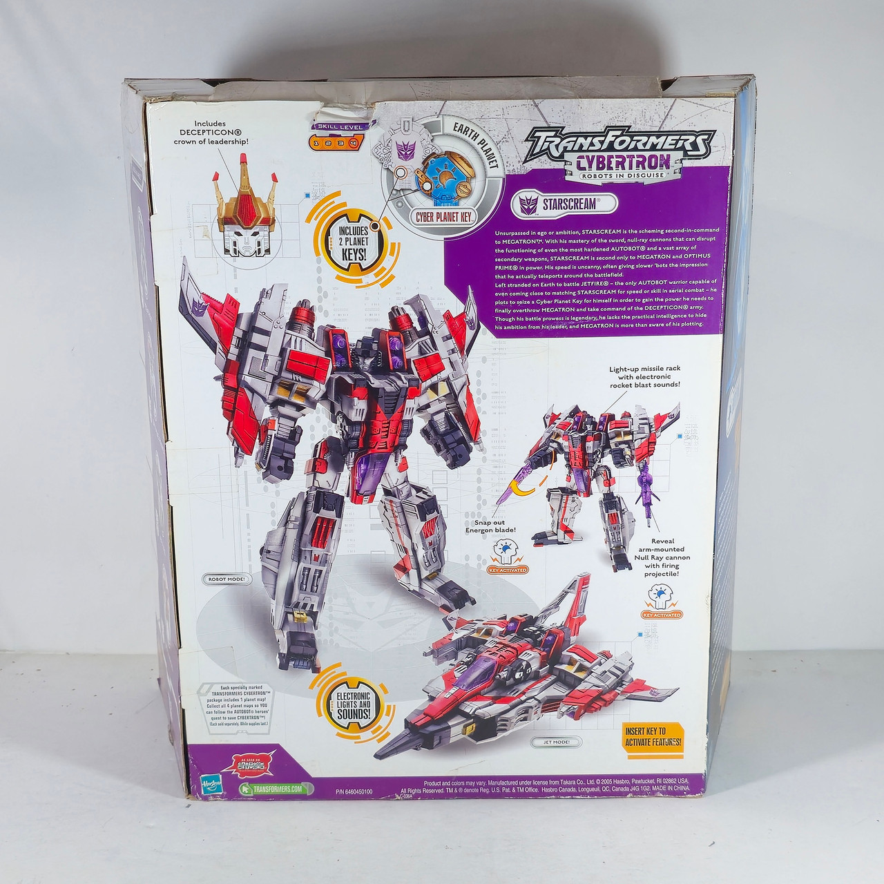 Transformers Cybertron Starscream Earth Planet Supreme Class Hasbro 80926