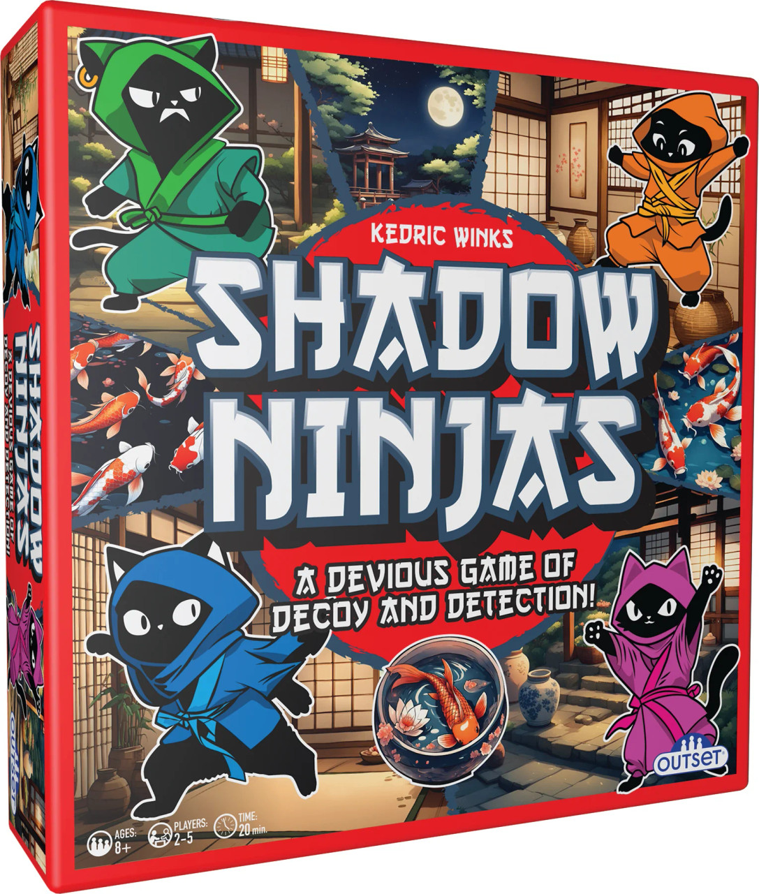 Outset Media Shadow Ninjas Board Game