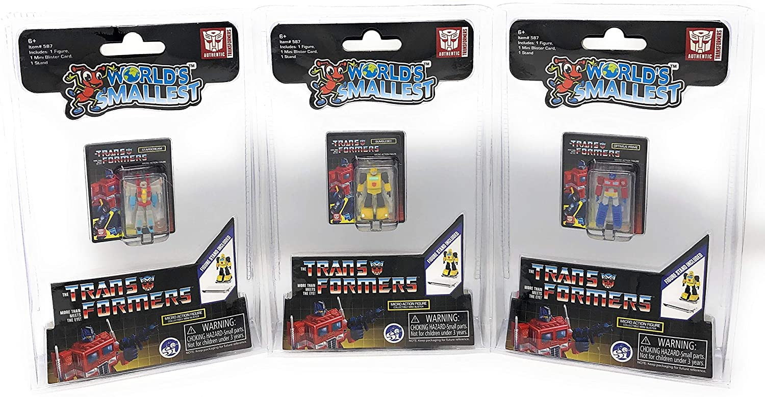 World's Smallest Transformers Micro Action Figure: Optimus Prime ...