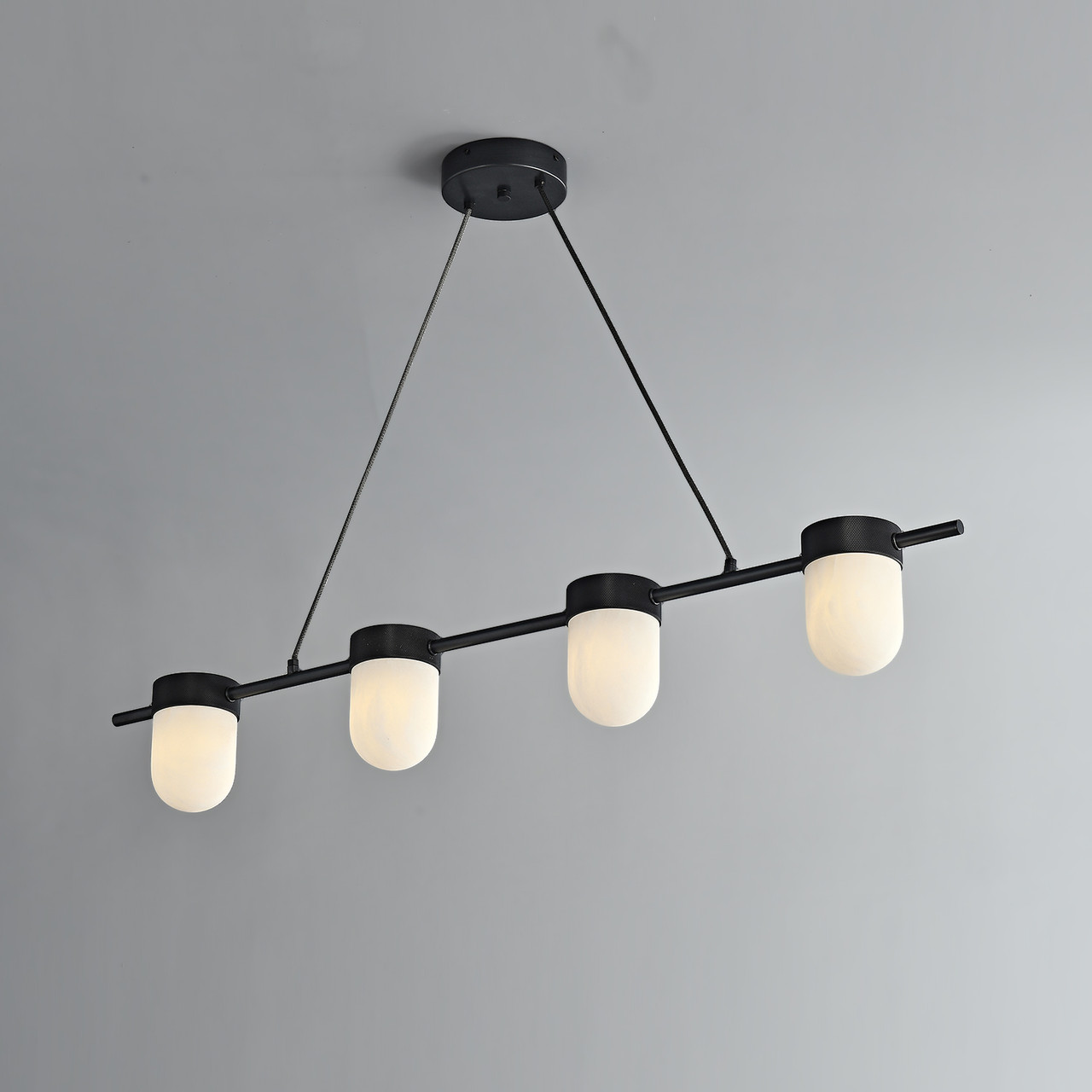 Erica Alabaster Linear Pendant 4 Lights