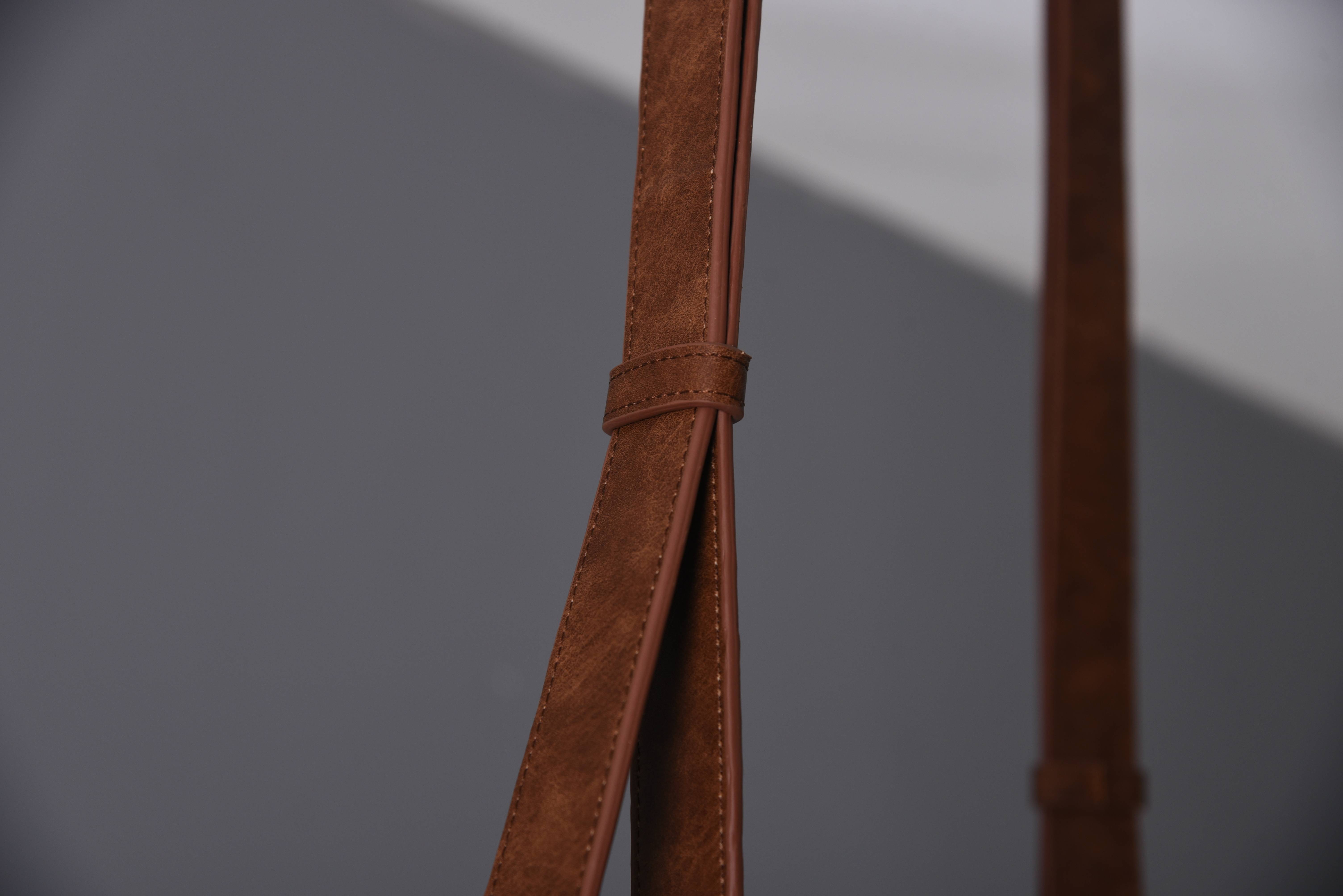 Isidore Leather Alabaster Pendant - JimmyRaiden LLC