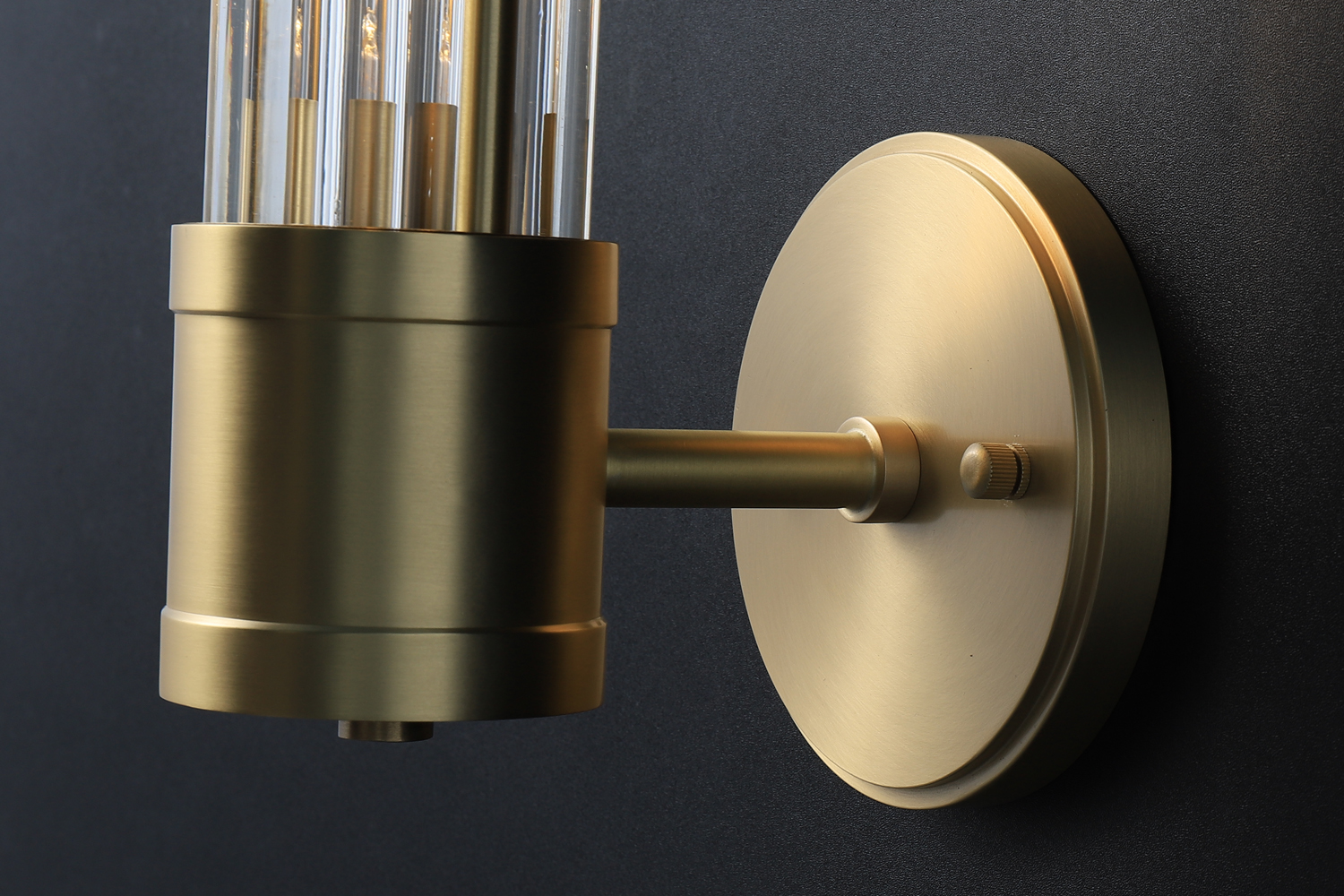 Glass Roman Column Wall Sconce - JimmyRaiden LLC