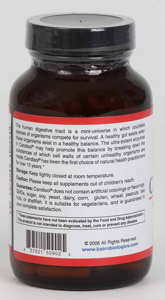 Candisol 120 caps - HealthyUStore