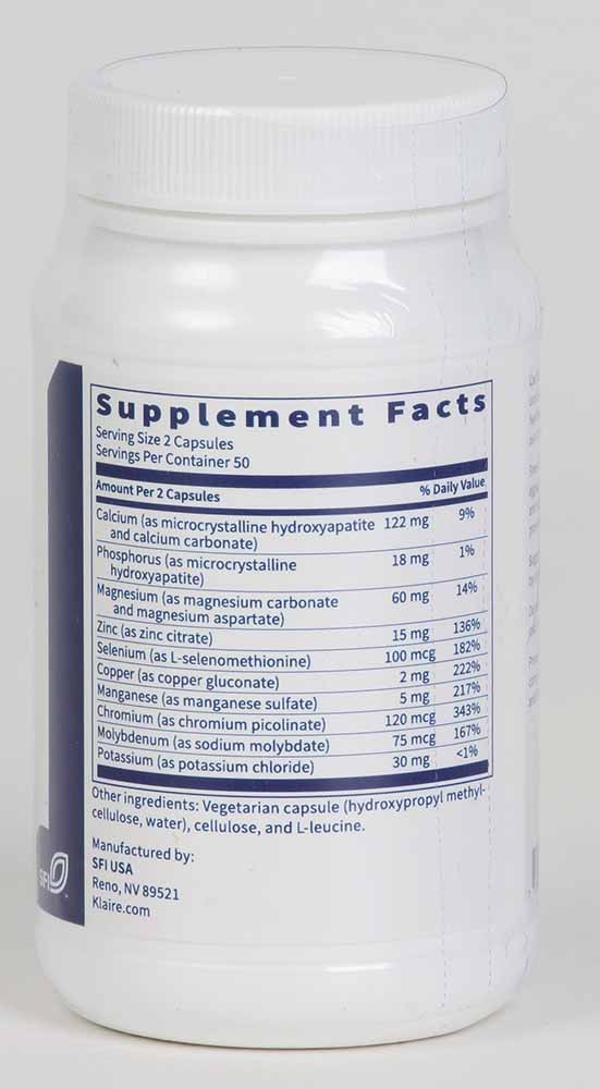 Multi-Mineral Complex Without Iron, 100 caps - HealthyUStore