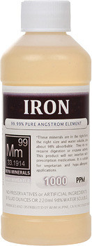 Iron LARGE Mini Minerals 16 oz - HealthyUStore