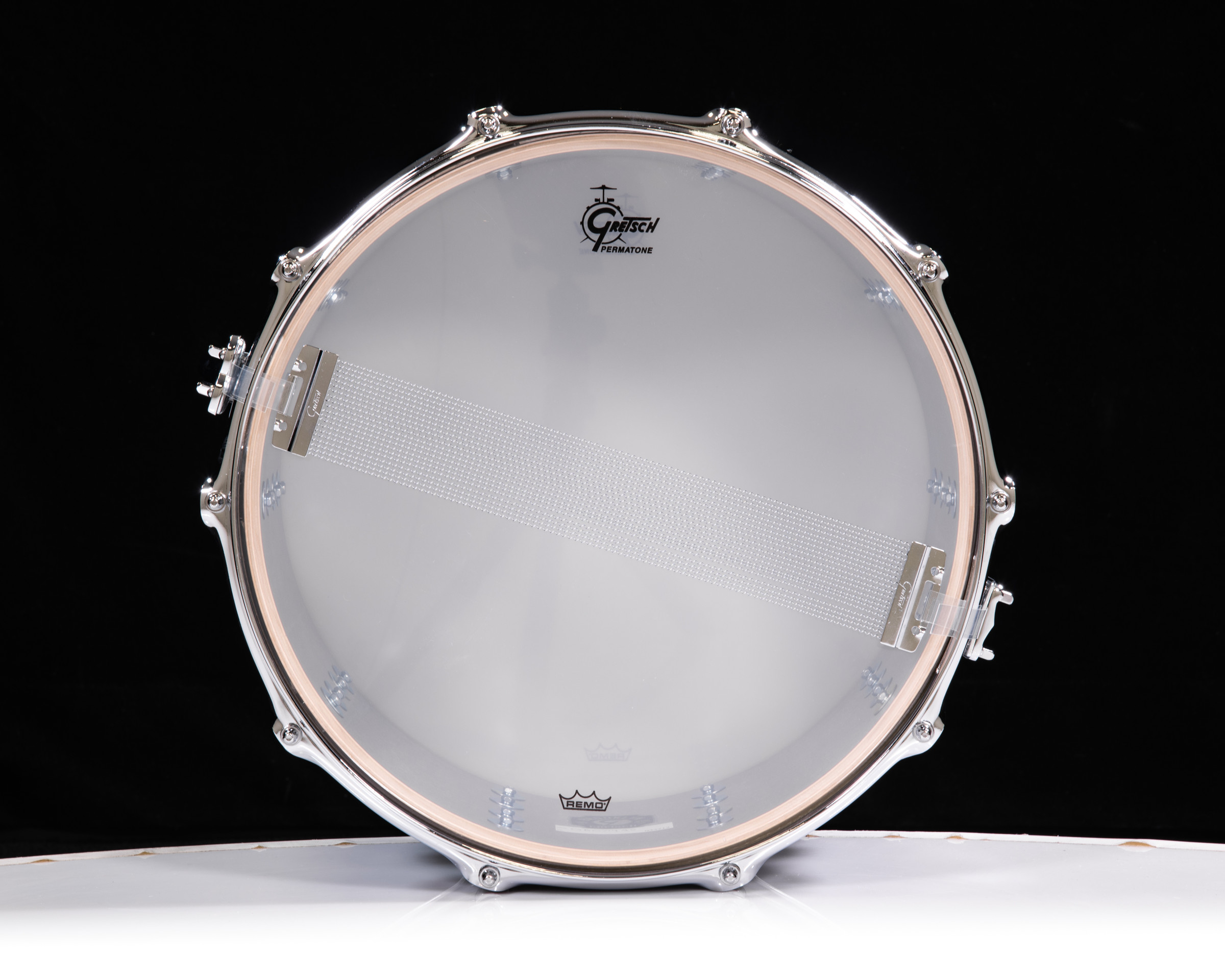 Gretsch Brooklyn 7x14 Snare Drum Double Row Lugs Gold Sparkle