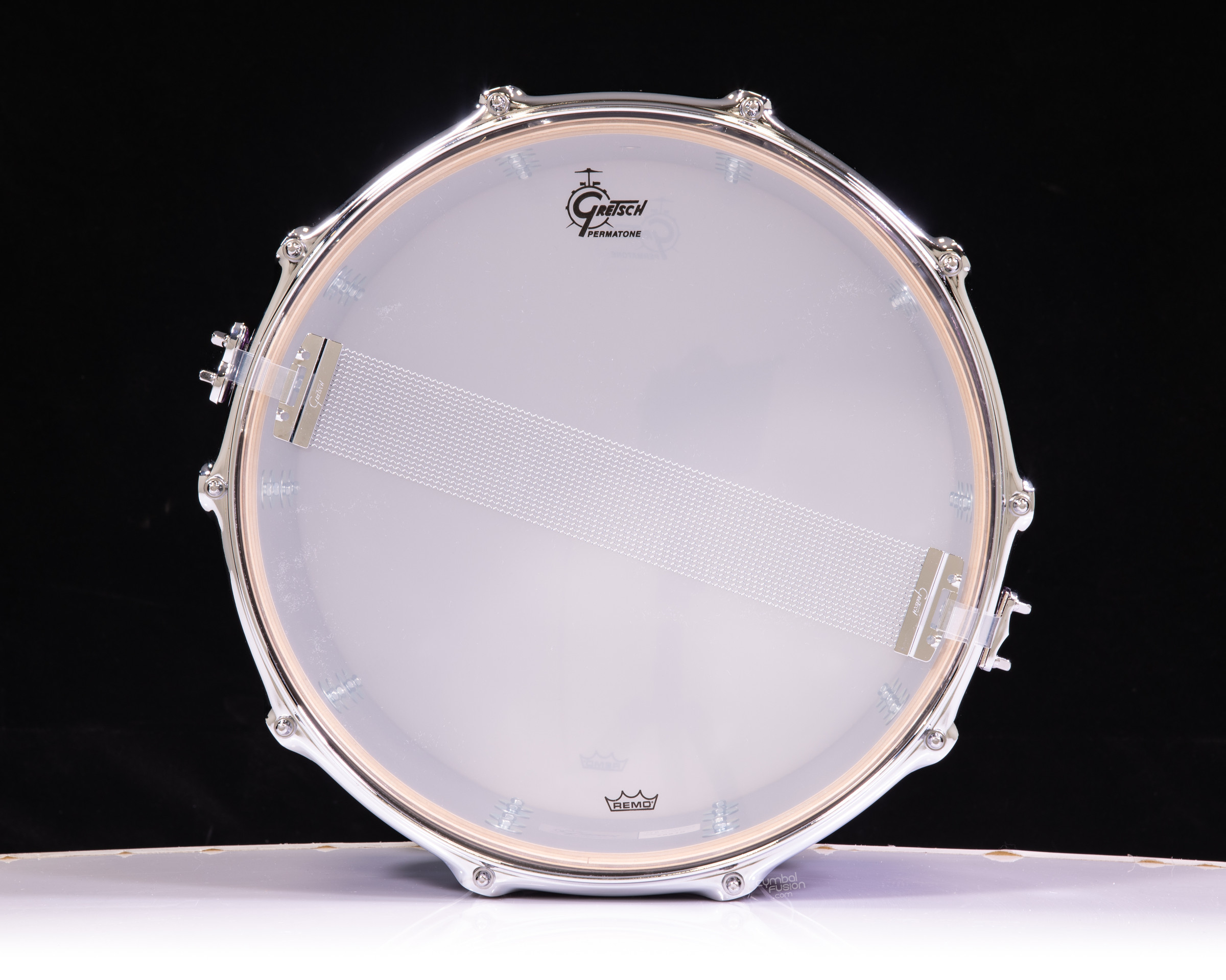 Gretsch Brooklyn 7x14 Snare Double Row Lugs Purple Sparkle Nitron