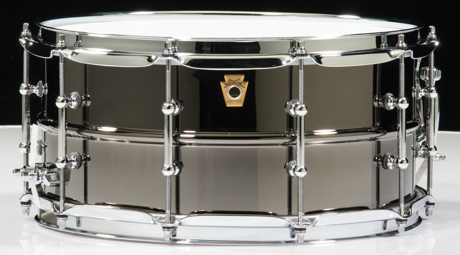 Ludwig 6.5x14 Supraphonic Hammered Snare Drum with Tube Lugs