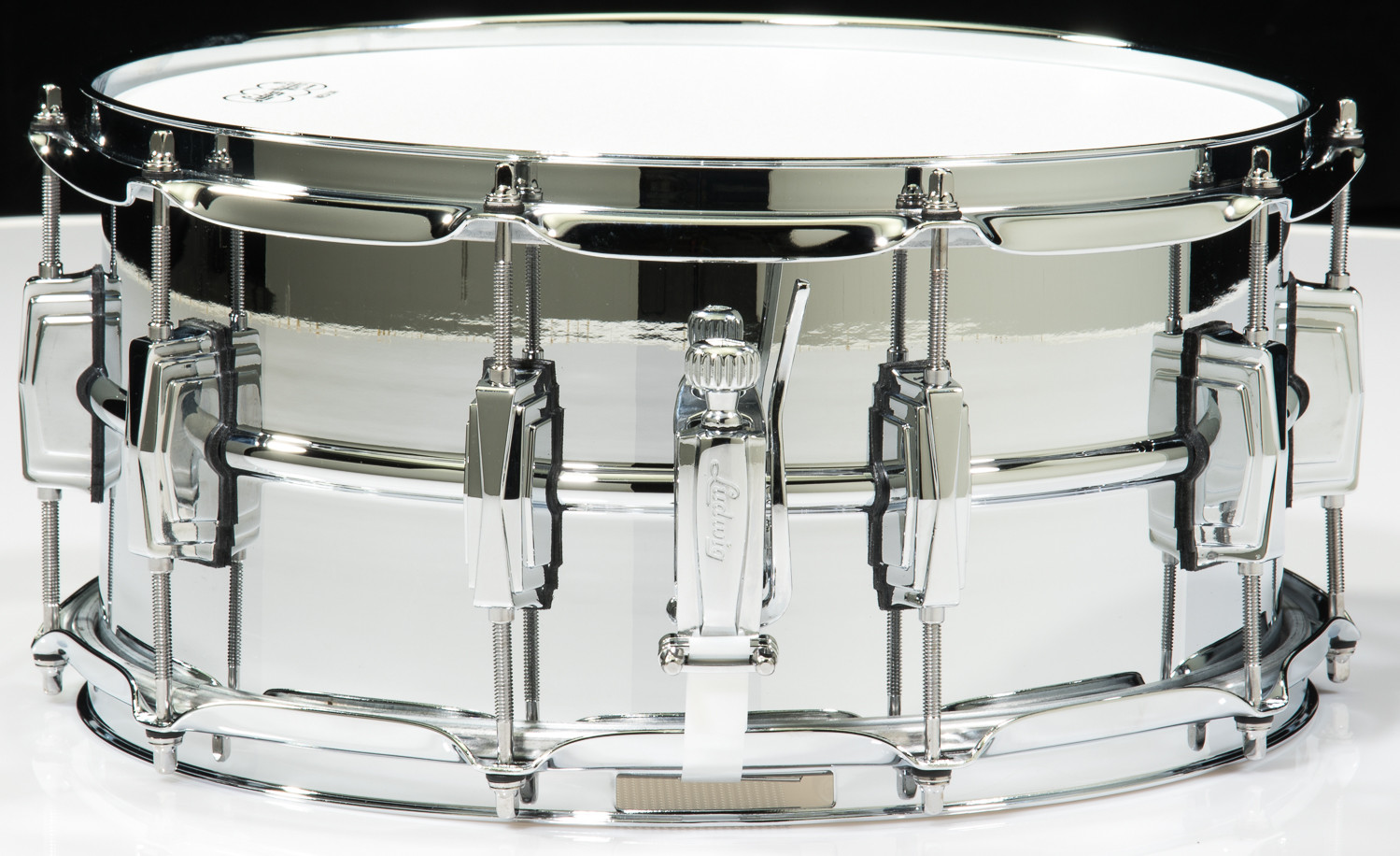Ludwig 6.5x14 Supraphonic Hammered Snare Drum with Tube Lugs