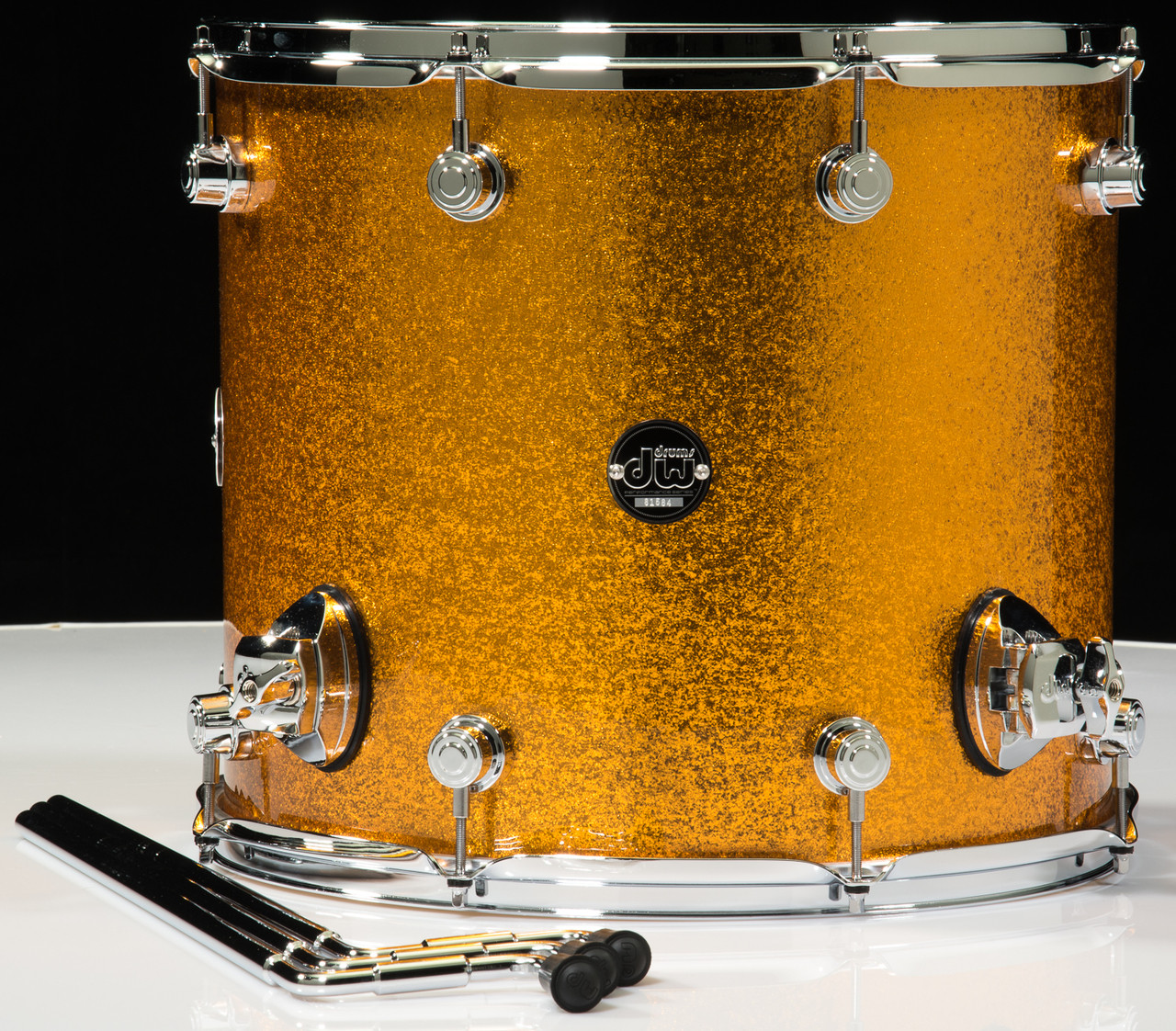 DW Performance Series 14X16 Floor Tom - Black Diamond
