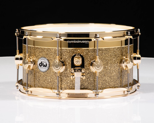 DW Collector's Series SSC Maple Snare Drums 7x13 Broken Glass