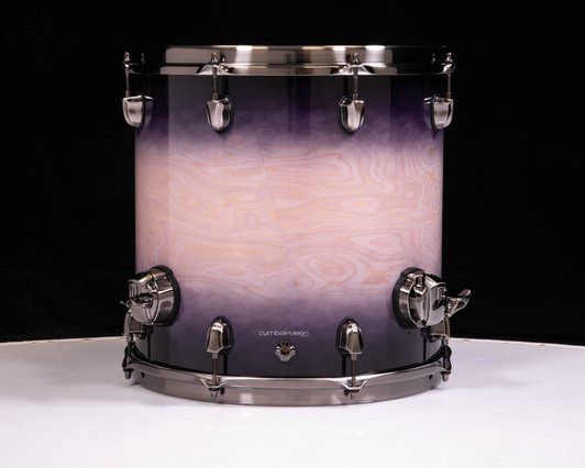 Saturn Evolution Maple/Walnut 4pc Classic Kit - Exotic Violet Burst