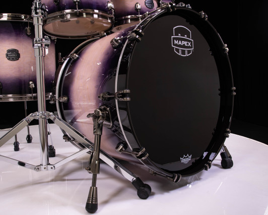 Saturn Evolution Maple/Walnut 4pc Rock Shell Pack - Exotic Violet Burst