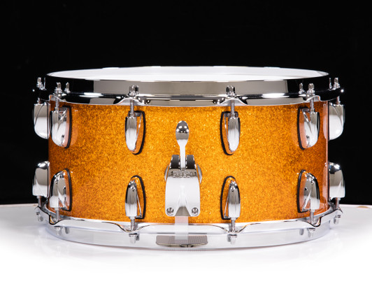 Gretsch Brooklyn 7x14 Snare Drum Double Row Lugs Silver Sparkle