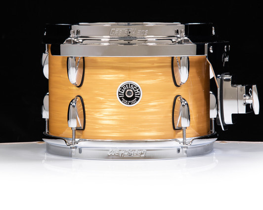 Gretsch Brooklyn 4pc Kit - Antique Oyster, w/Double Tom Mount ...
