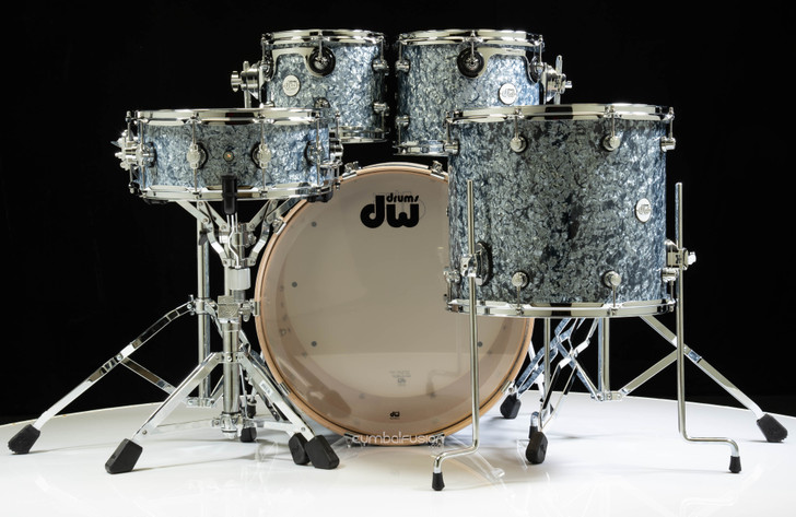 DW Design Series 5pc Shell Pack - Silver Slate