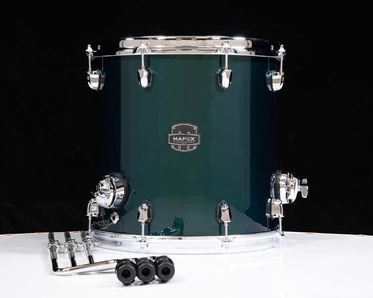 Mapex Saturn Evolution Maple/Walnut 14x14 Floor Tom - CymbalFusion.com
