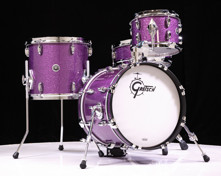 Gretsch Brooklyn Micro 4pc Shell Pack - Purple Sparkle - CymbalFusion.com