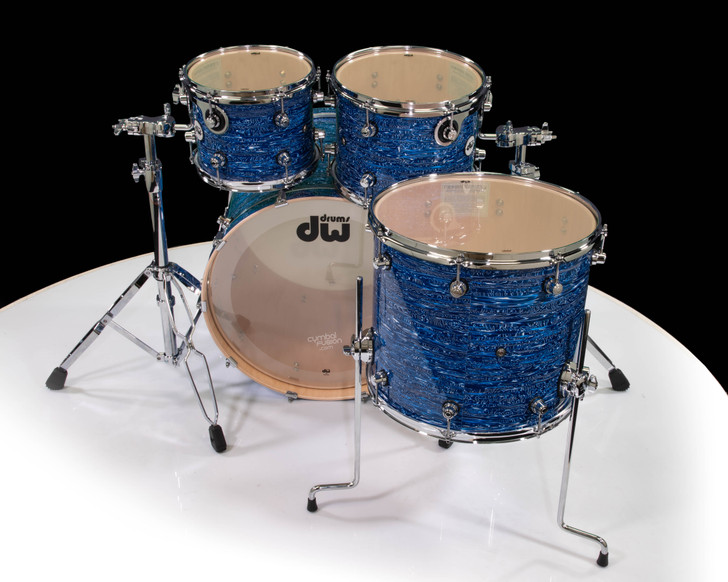 DW Design Series 4pc Shell Pack - Royal Strata - CymbalFusion.com
