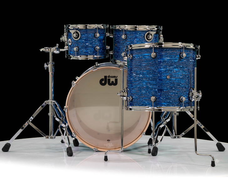 DW Design Series 4pc Shell Pack - Royal Strata - CymbalFusion.com