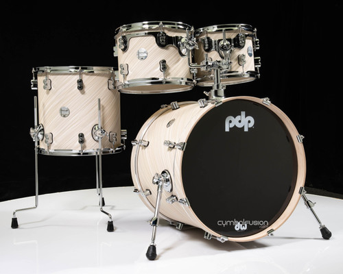PDP Concept Maple Fusion 4pc 10/12/14/20 Twisted Ivory (PDCM20FNTI)