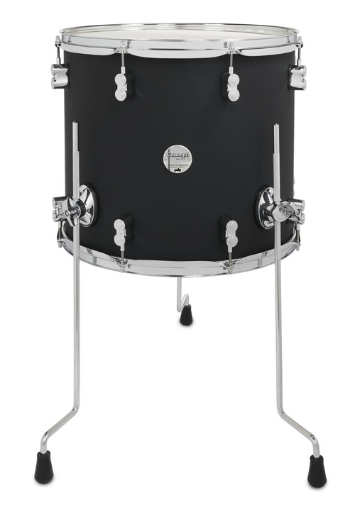 PDP Concept Maple Satin Black Tom - 14x16 (PDCM1416TTBK)